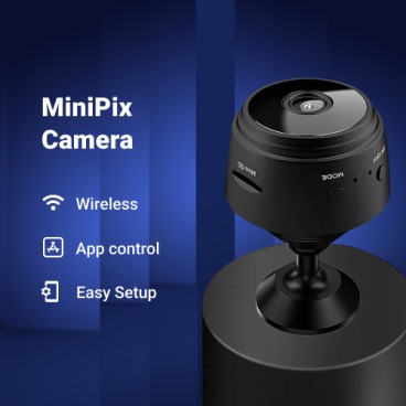 Mini Spy Magnetic Security Camera, 1080P Full HD Resolution, Motion ...