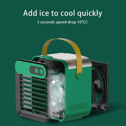 CoolEdge Air Cooler, Air Humidifier, 3 in 1 Air Cooling, Top Desk Air ...