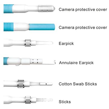 Ear Cleaning Spoon With Micro Camera, Easy Ear Cleaning With Camera ...